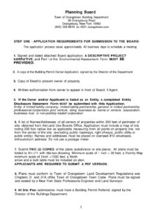 2025 Planning Board Application SEAF & Ent Disc Attached (fillable ...